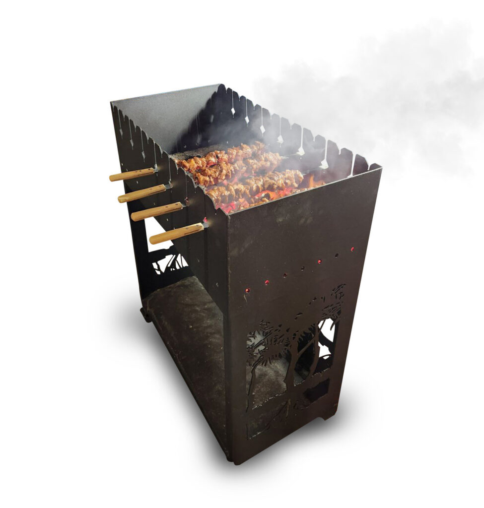 Discover the Exquisite Brazilian Charcoal Grill by Winland Custom Designs